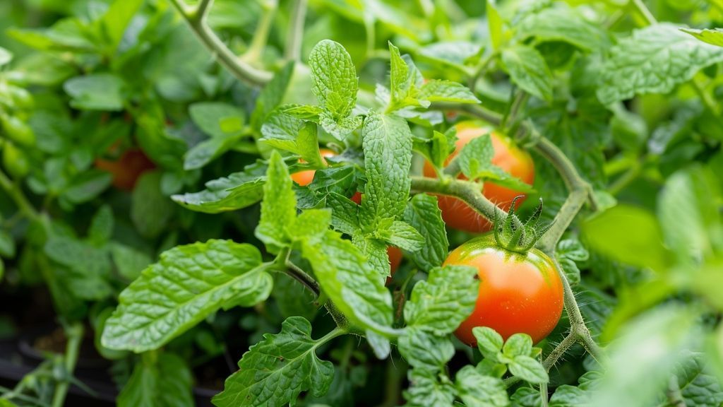 3 Unexpected Reasons To Plant Mint With Your Tomatoes