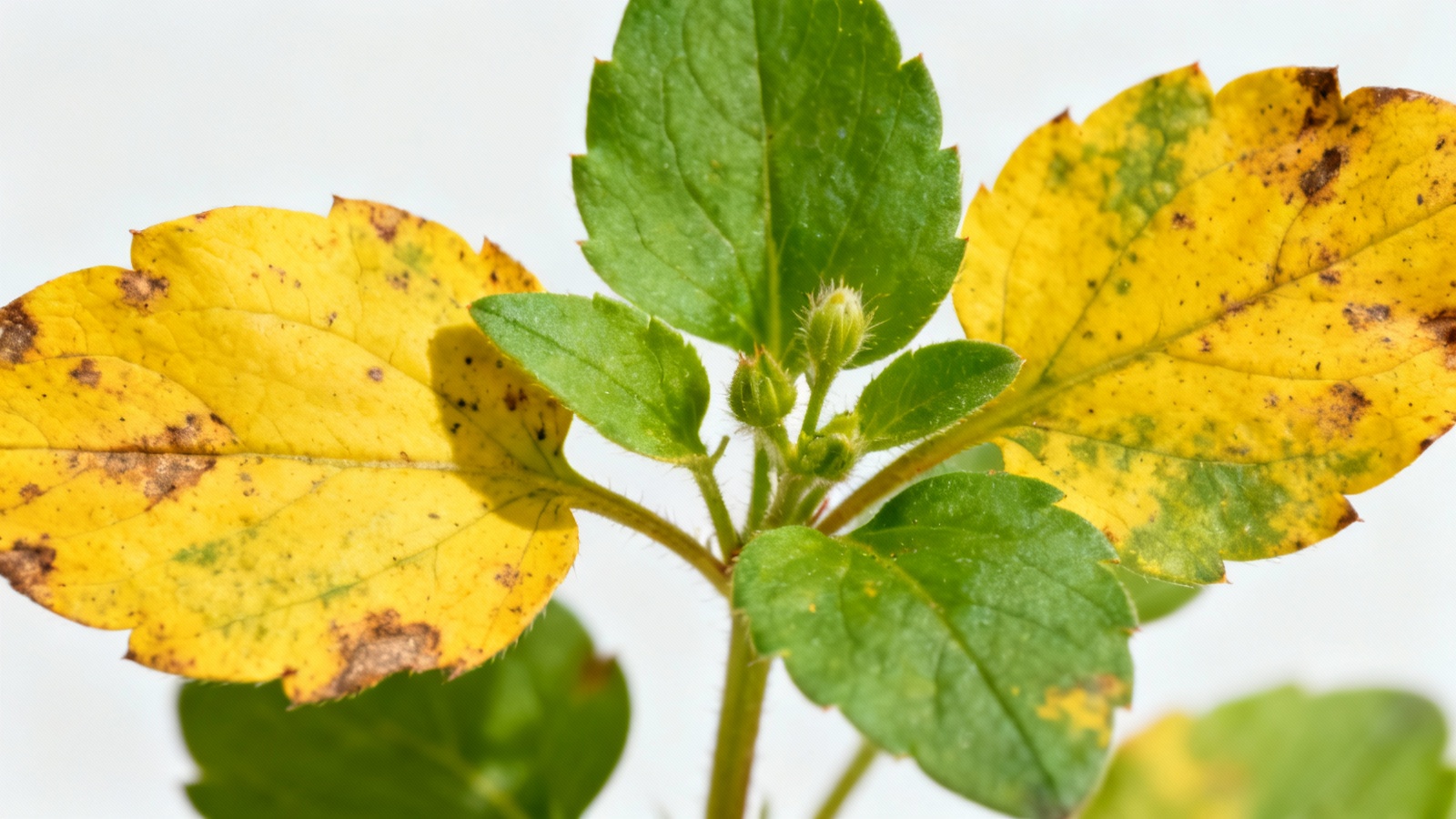 Why are my common chickweed leaves turning yellow? Understanding ...
