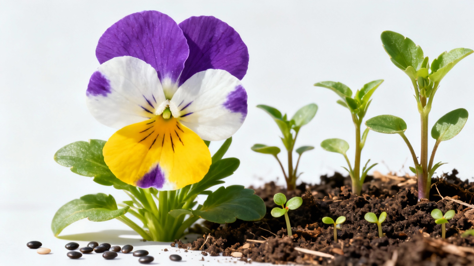 Johnny jump up - Viola tricolor: botanical characteristics, growing ...