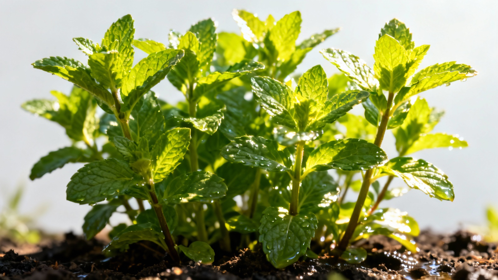 How much sunlight does peppermint need for optimal growth and aromatic ...