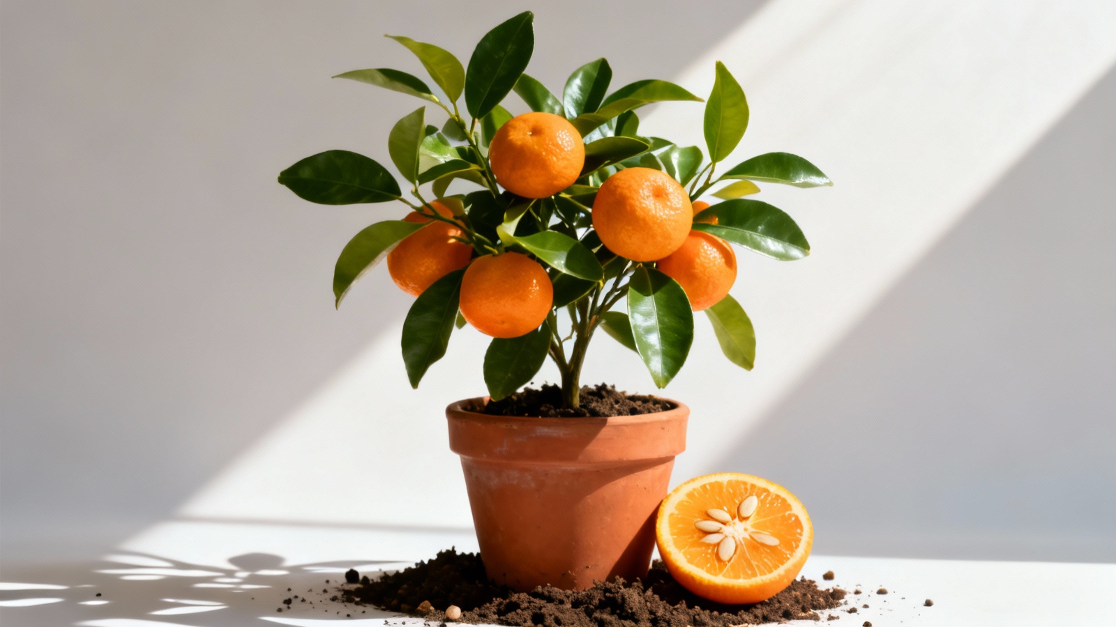 How much sunlight does mandarin orange need for growing and seeds